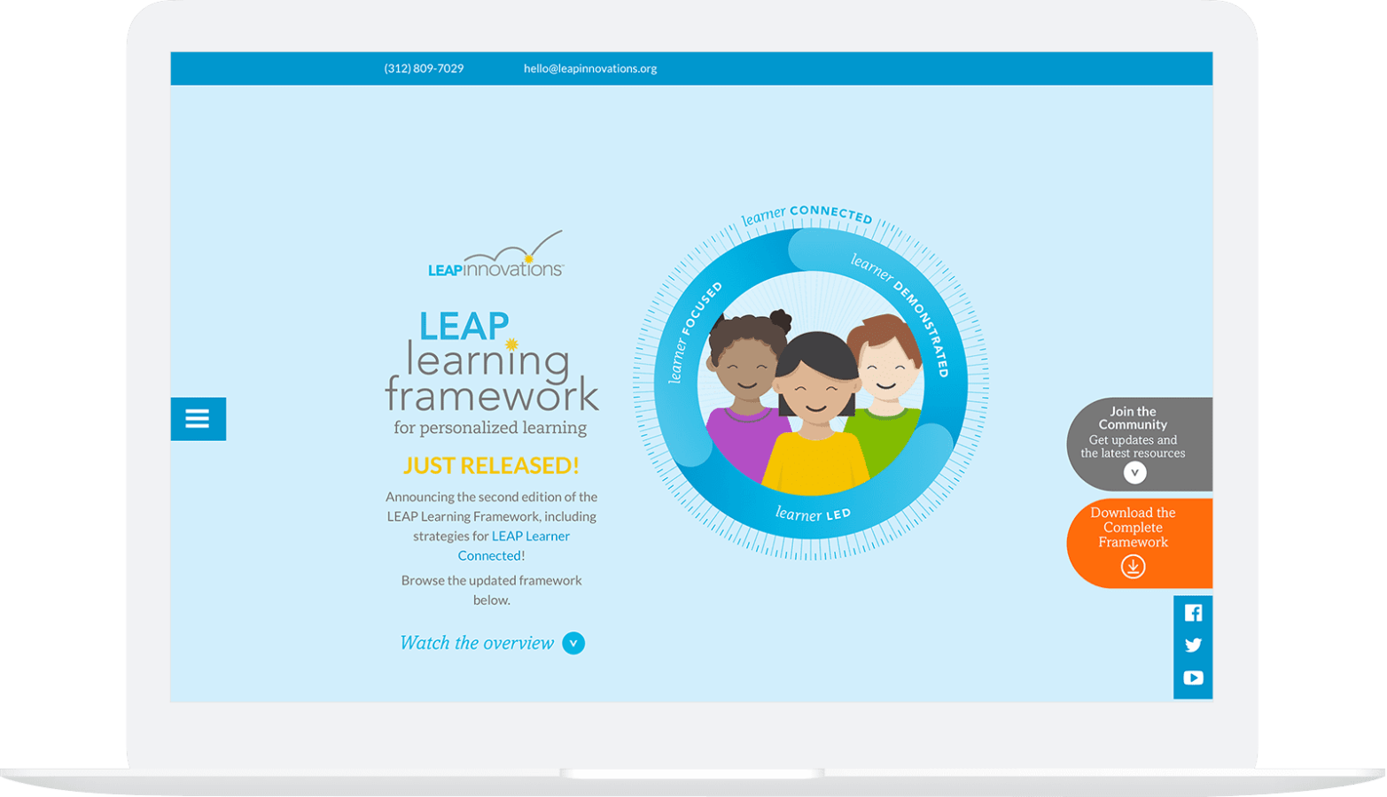 Leap Framework – Non-Profit Web Design – Web Design Agency – Gulo