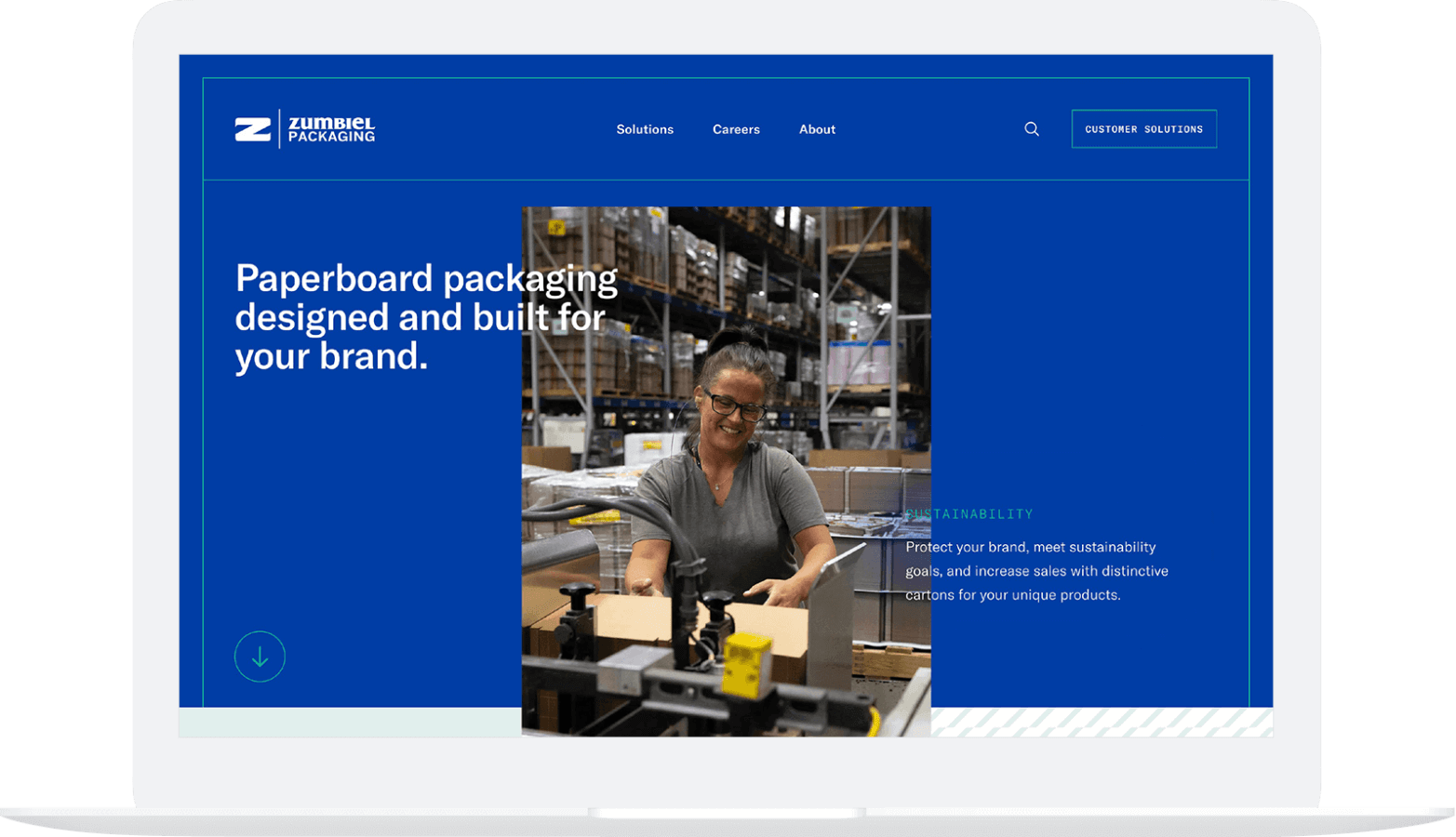 Zumbiel Packaging – Copywriting, SEO, UX & Website Redesign
