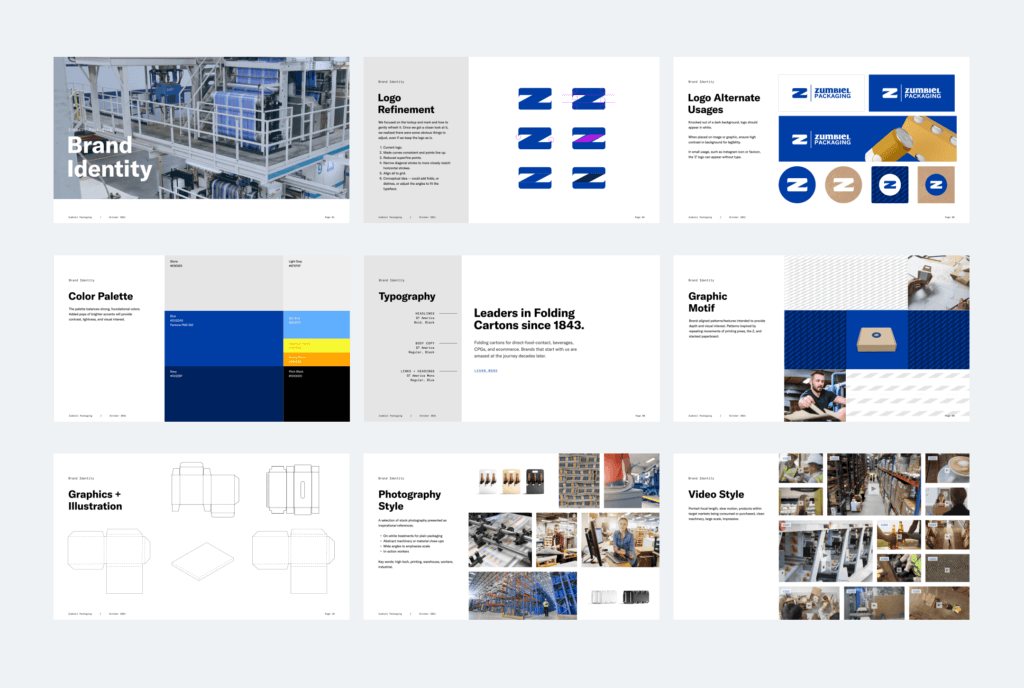 Zumbiel Packaging – Copywriting, SEO, UX & Website Redesign